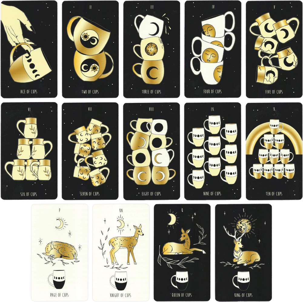 New Moon Tarot Deck Indie Draw String Edition Tarot & Divination Mystic ...