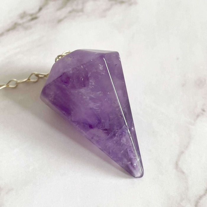 Amethyst Pendulum Crystals & Pendulums Mystic Tribes 30.00