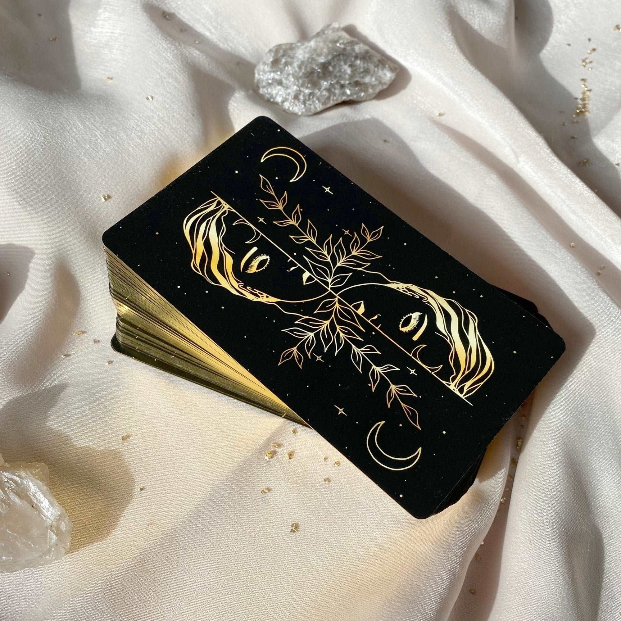 New Moon Tarot Deck Indie Draw String Edition Tarot & Divination Mystic ...
