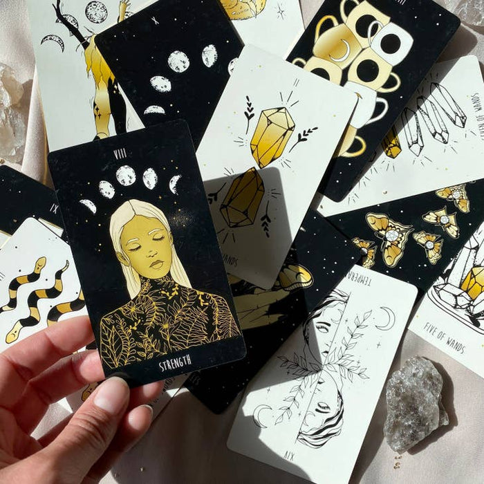 New Moon Tarot Deck Indie Draw String Edition Tarot & Divination Mystic ...